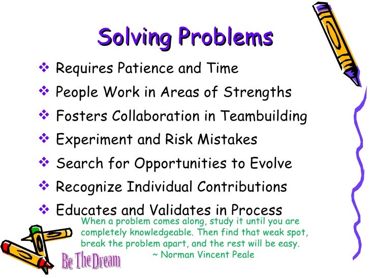 Communication Problem Solving