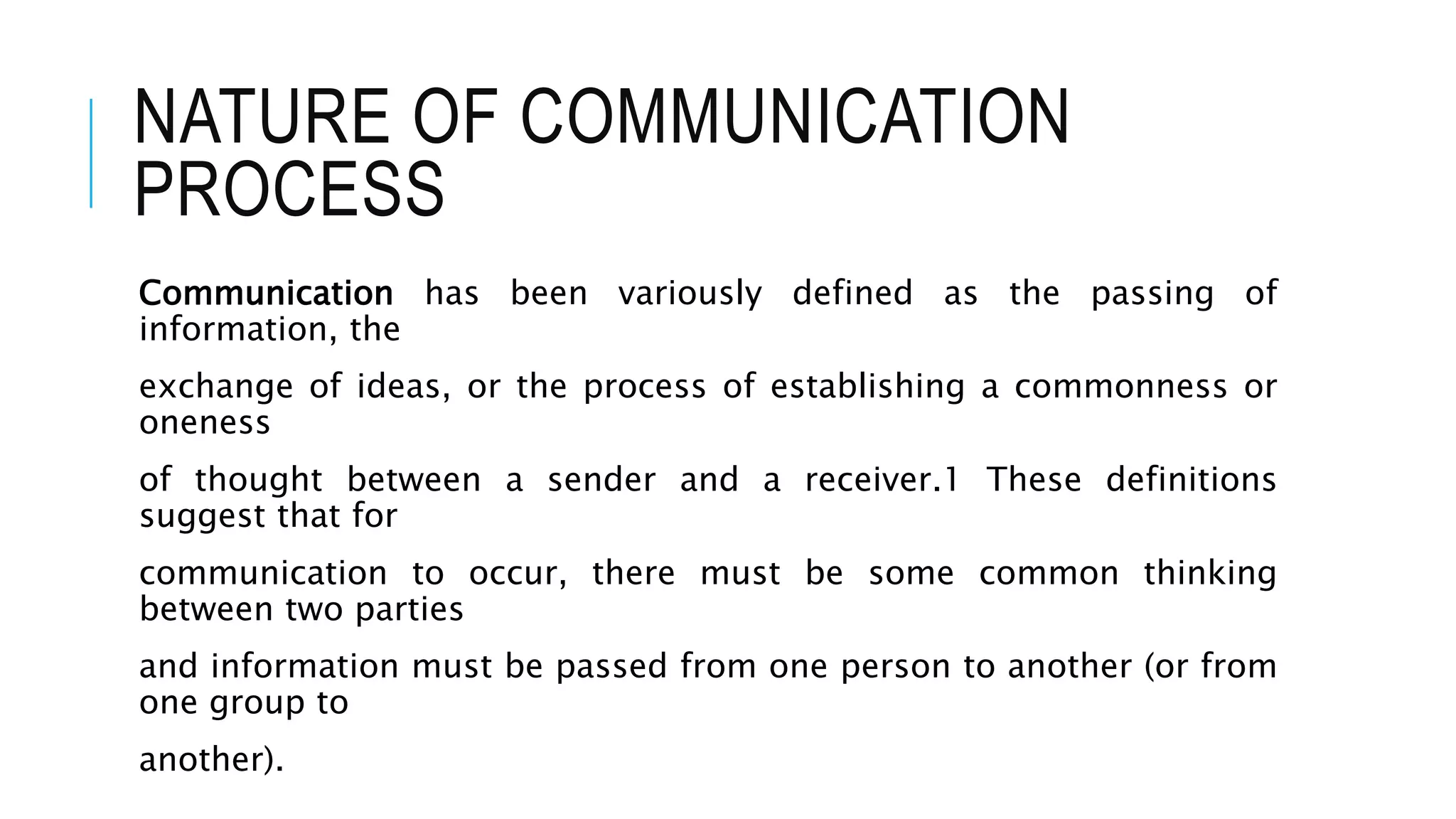 Communication process | PPT