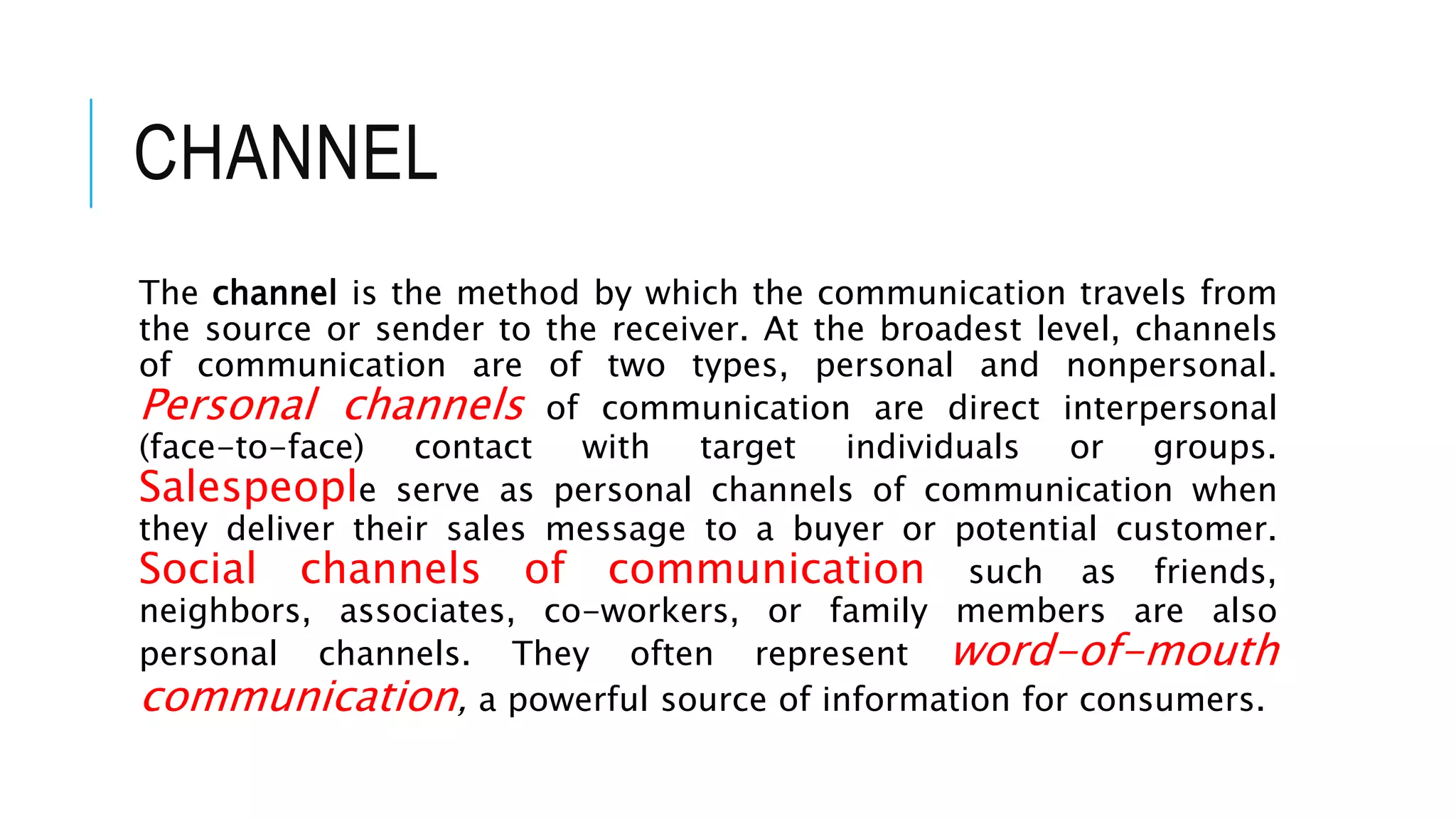 Communication process | PPTX | Computer Networking | Computing