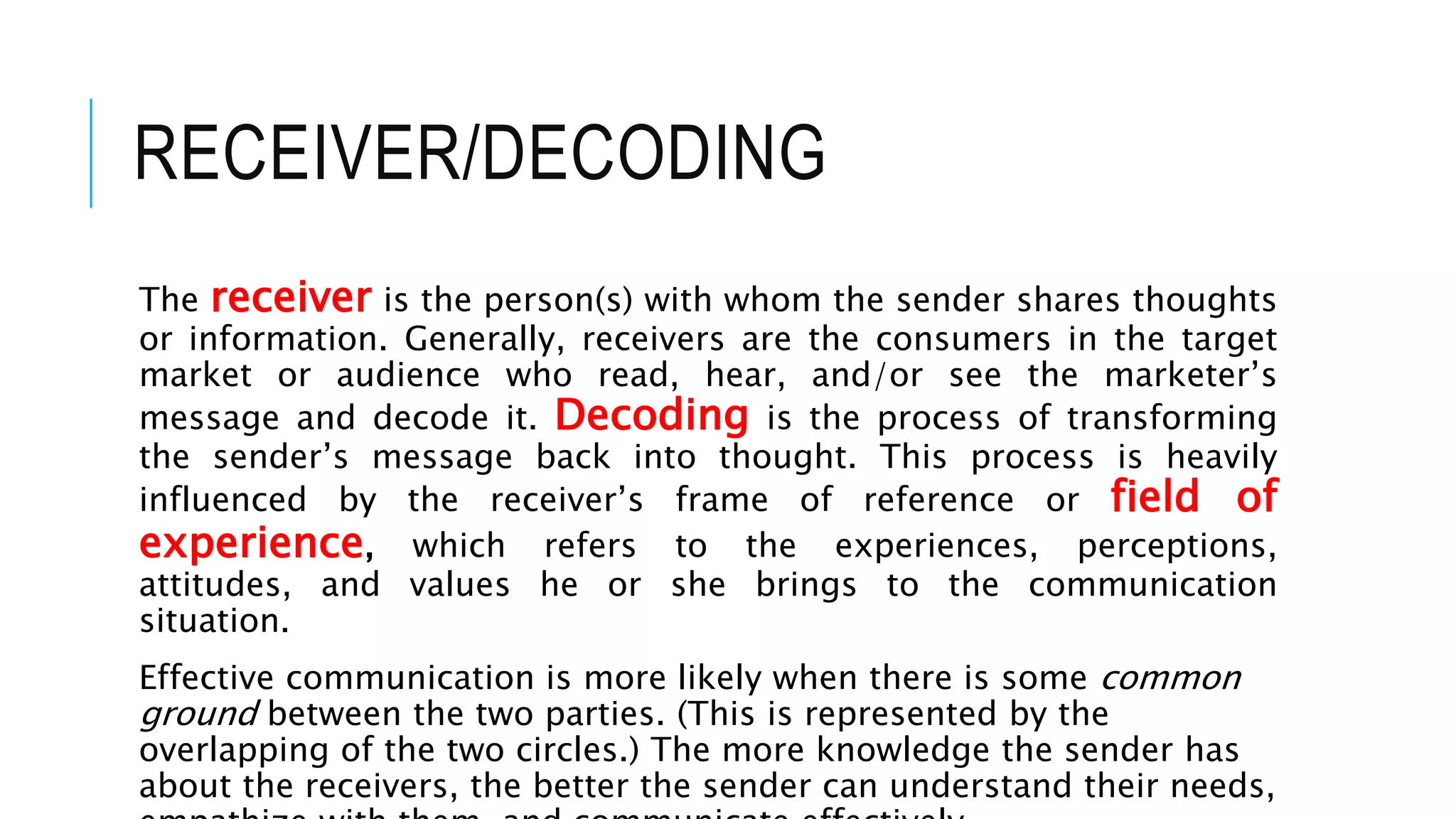 Communication process | PPTX | Computer Networking | Computing
