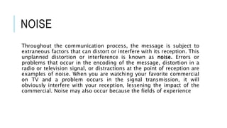 Communication process | PPTX | Computer Networking | Computing