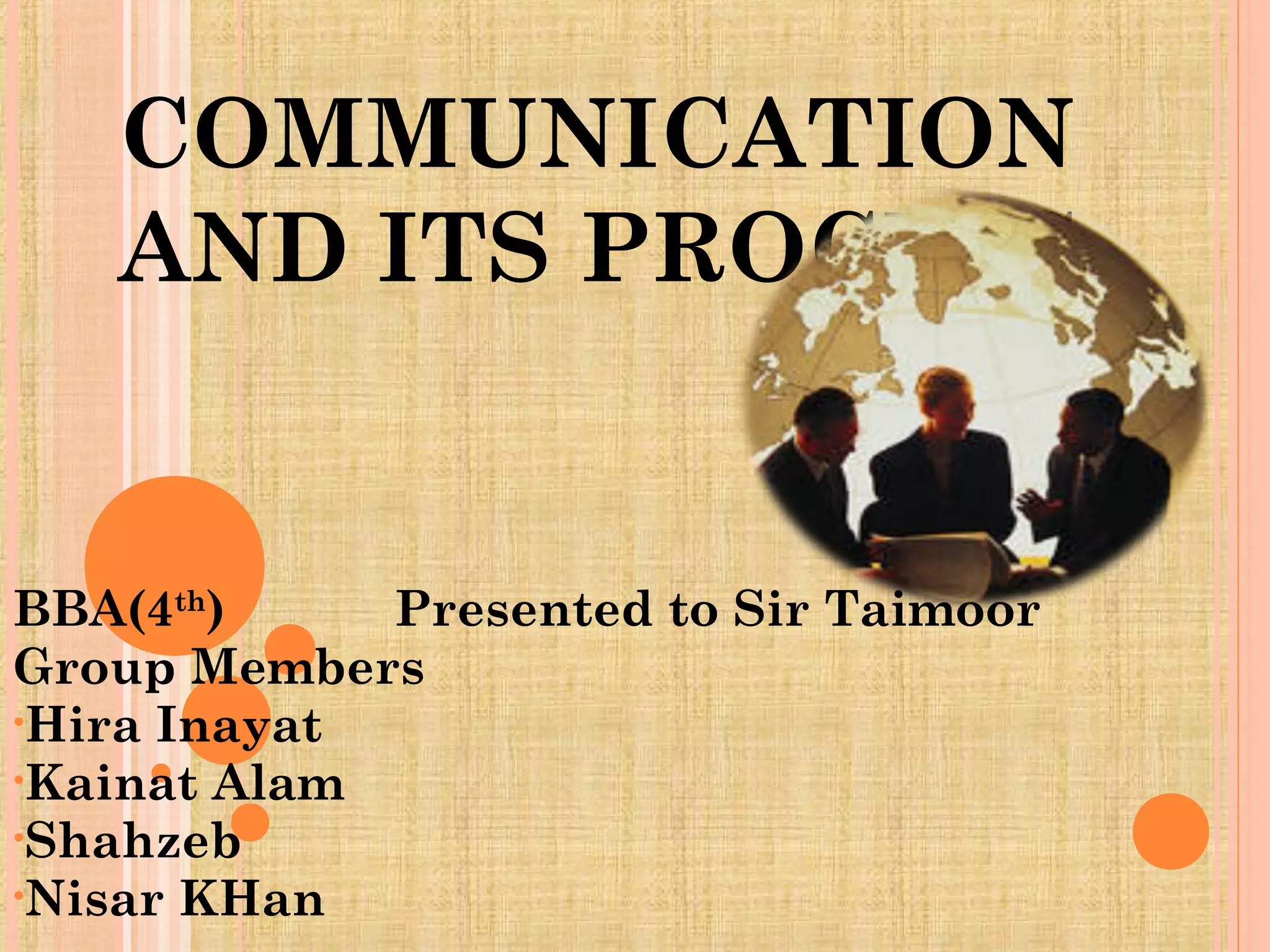 Communication process..... | PPT