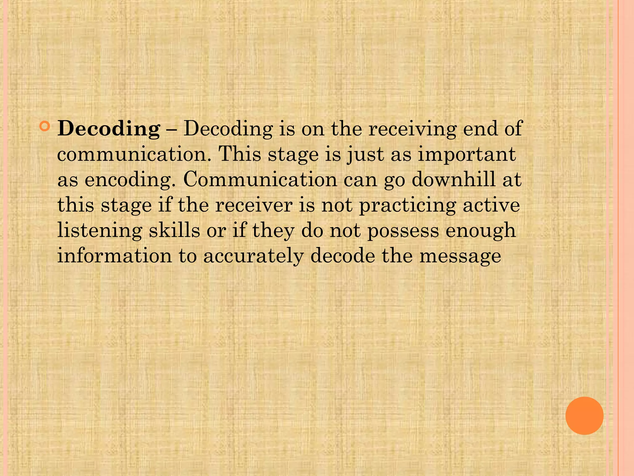 Communication process..... | PPT