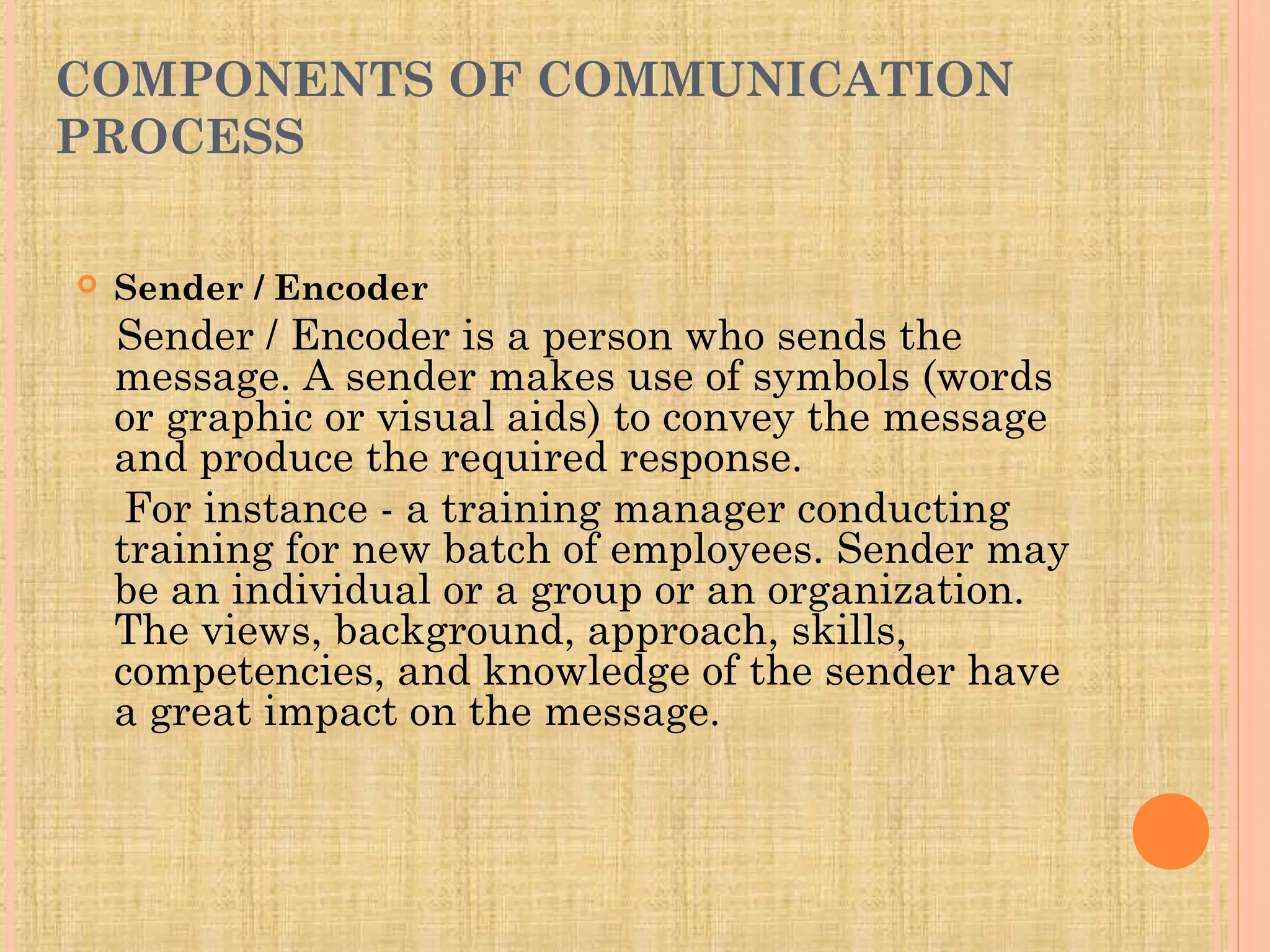 Communication process..... | PPT