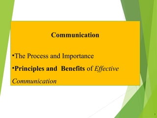 Communication and Communication Process | PPT