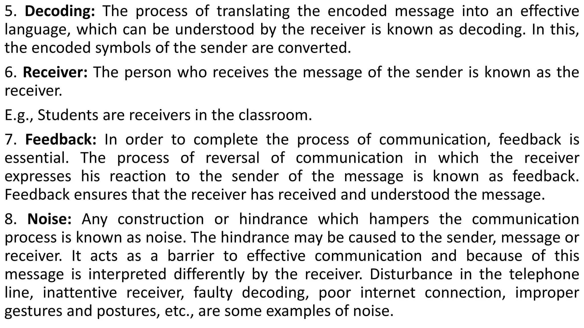 COMMUNICATION PROCESS AND ELEMENTS .pptx