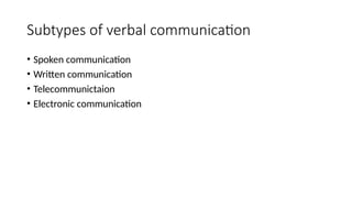 Communication Process in English Language | PPTX