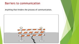 Communication process ,Communication Components, barriers, | PPTX