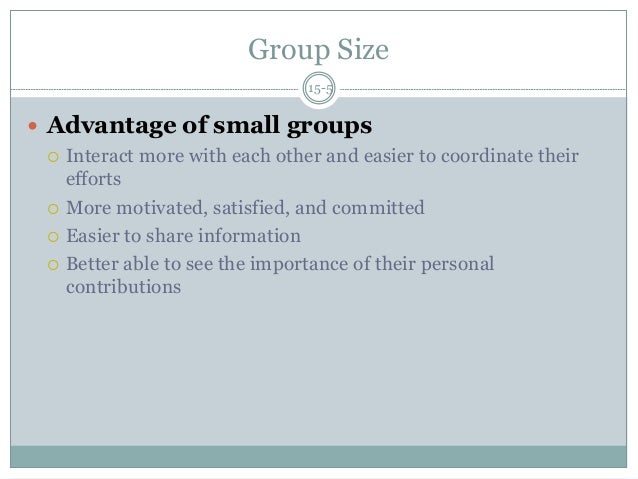 Communication processes and interaction patterns are fundamental grou…