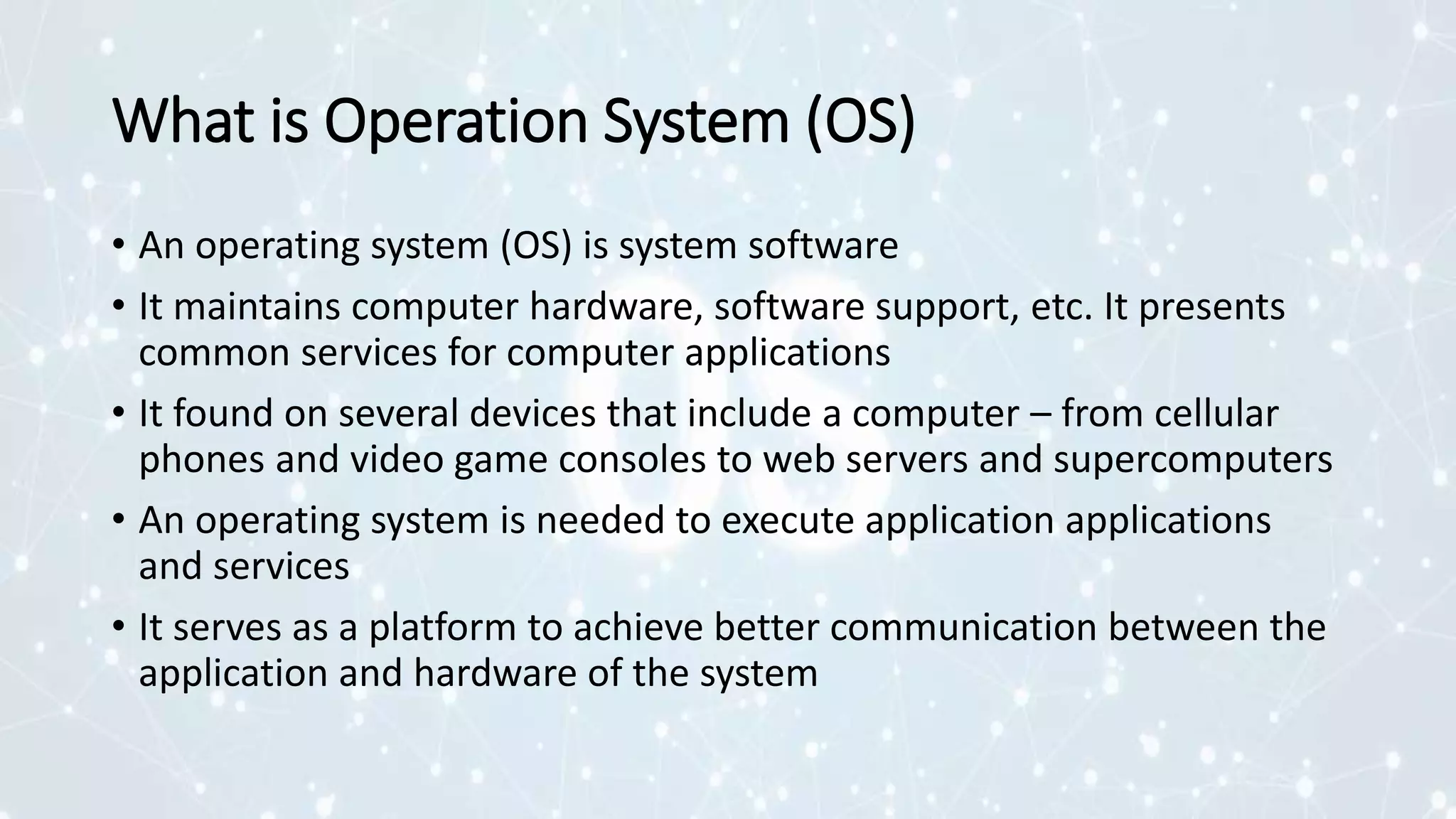 Communication Process of Operating System | PPT
