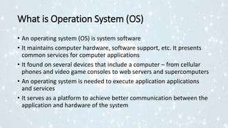Communication Process of Operating System | PPT
