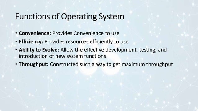 Communication Process of Operating System | PPT