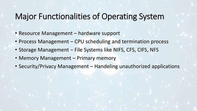 Communication Process of Operating System | PPT