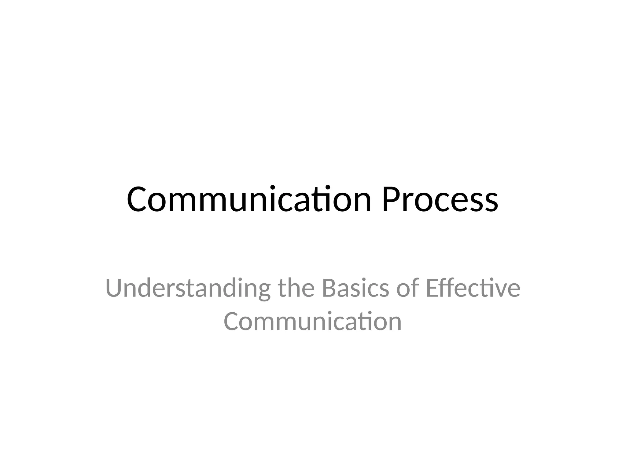 Communication ppt for semister assignment | PPT