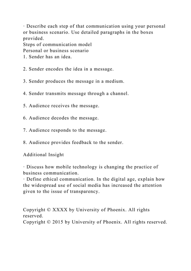 Communication Process Worksheet Grading GuideCOM295 Version 4.docx