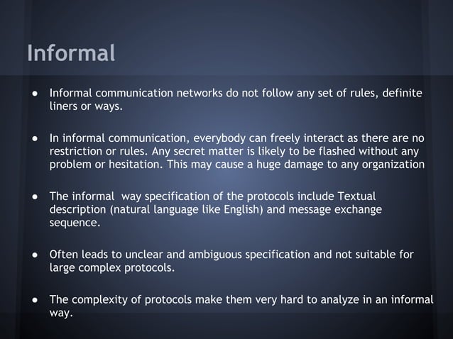 Communication protocol presentation | PDF