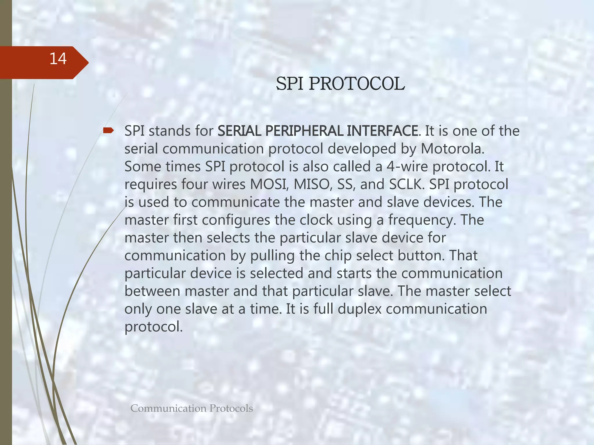 Communication protocols | PPTX