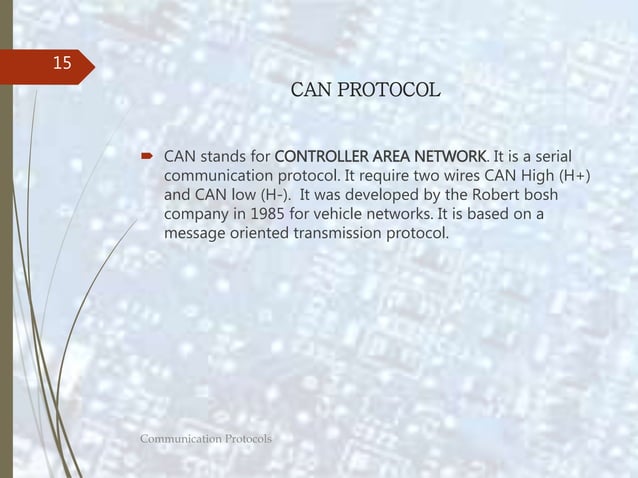 Communication Protocols Pptx Computer Networking Computing