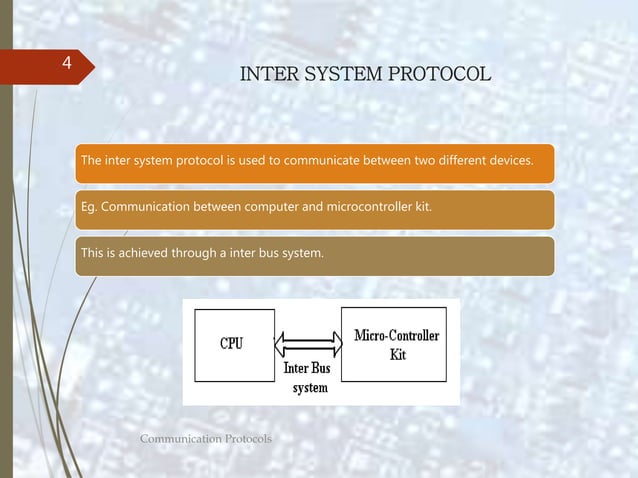 Communication Protocols Pptx Computer Networking Computing