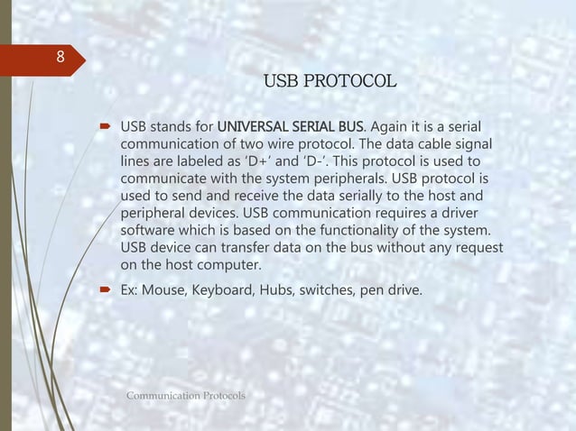 Communication Protocols Pptx Computer Networking Computing