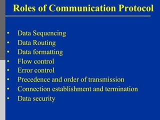 Communication protocols | PPTX