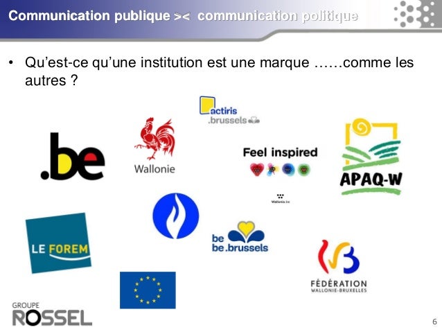 Communication publique vs communication politique