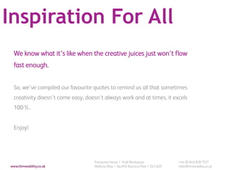 11 Content Marketing Quotes to Inspire Creative Writing | PPT