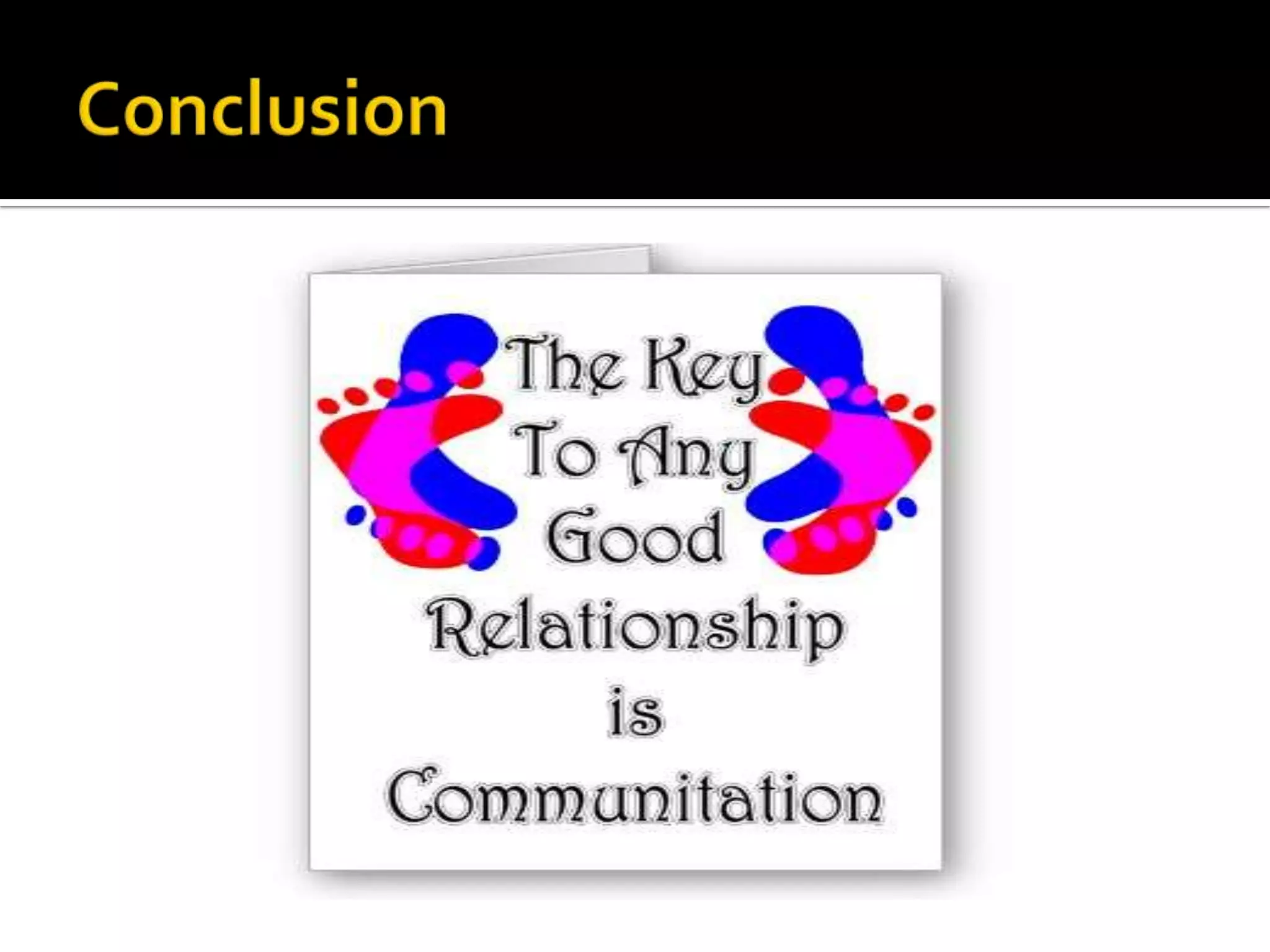 Communication & relationship building | PPTX