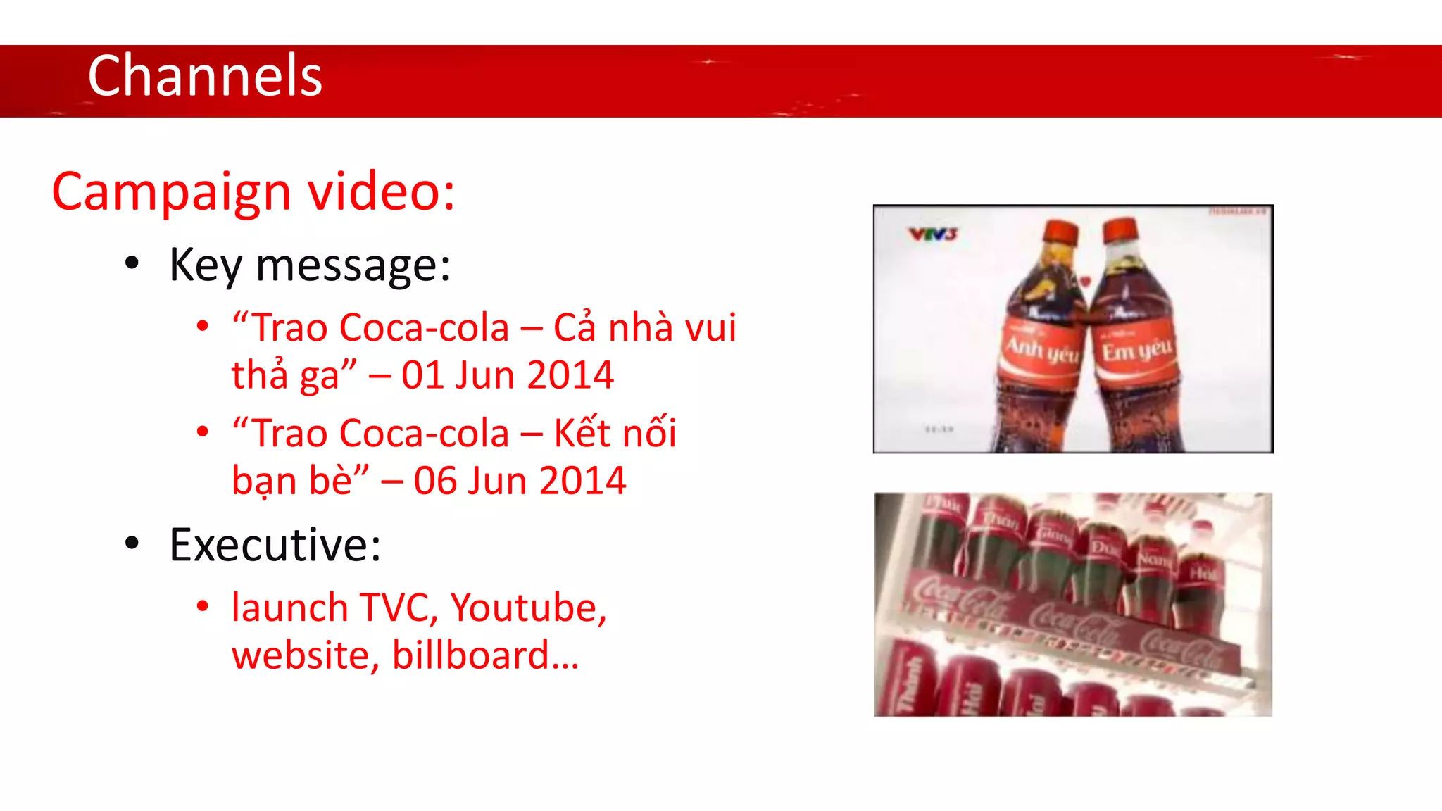 Communication review - "Share a coke 2014" - Coca cola | PPTX