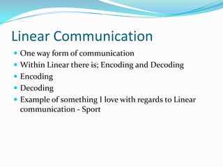 Communications | PPT