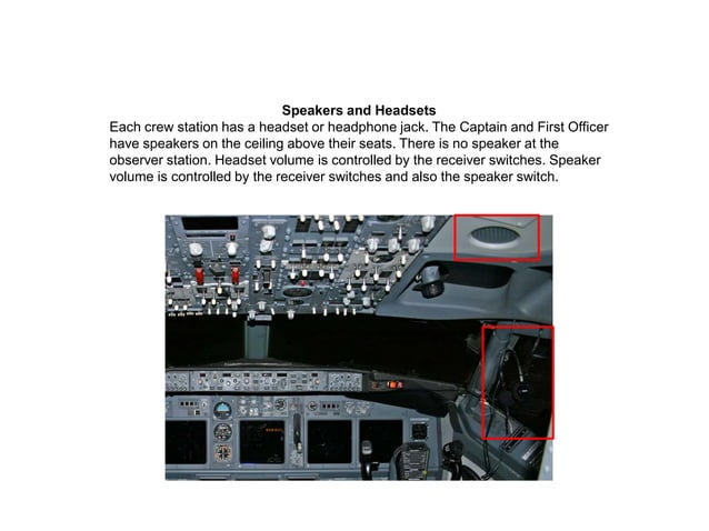 B737 NG Communications | PPTX
