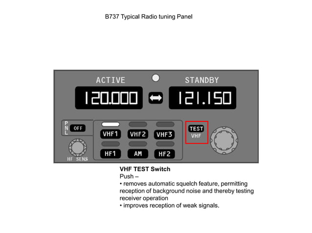 B737 NG Communications | PPTX