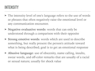 Language in Critical Thinking | PDF
