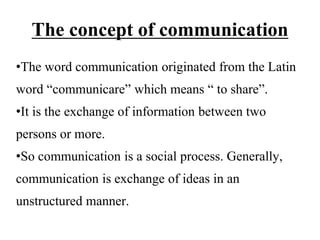 Communications | PPTX