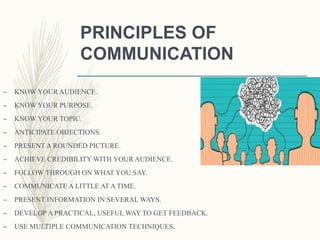 power point presentation on Communications and its purpose | PPTX