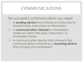 Communications and Networks | PPT