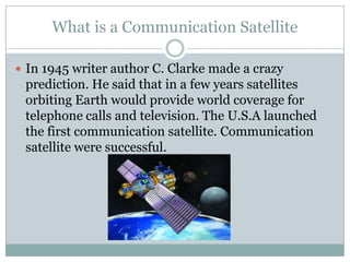 Communication sattelite | PPT