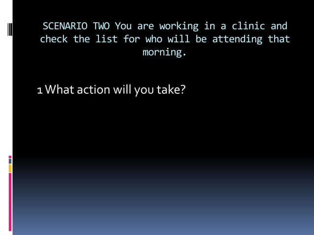 Communication scenarios | PPTX