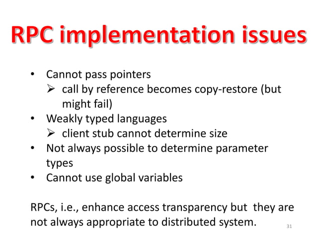 Inter-Process Communication in distributed systems | PPT