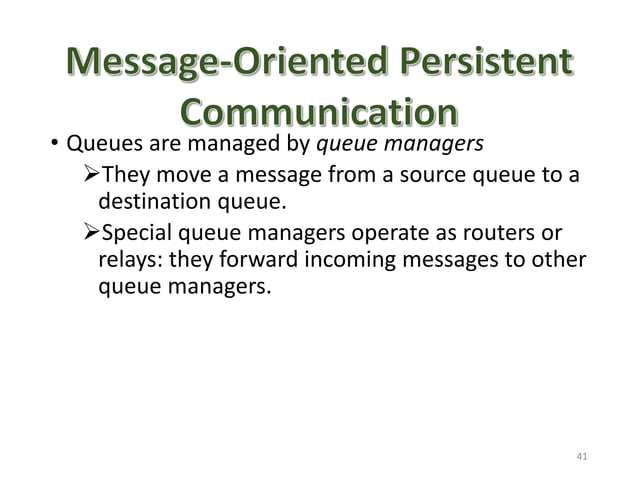 Inter Process Communication In Distributed Systems Ppt