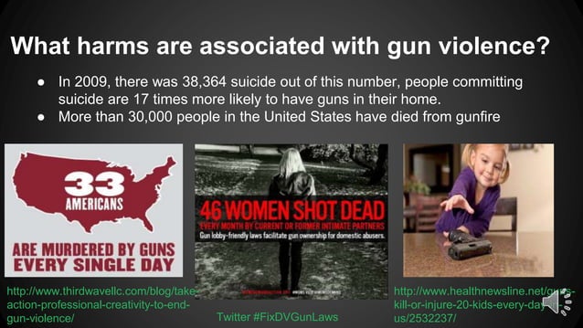 Problem Solving Panel Discussion: Gun violence history, causes and ...