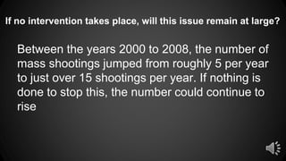 Problem Solving Panel Discussion: Gun violence history, causes and ...
