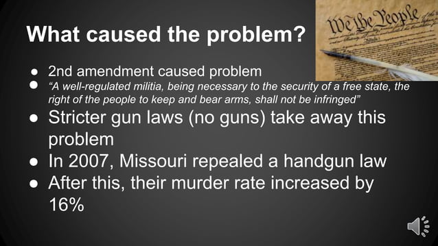 Problem Solving Panel Discussion: Gun violence history, causes and ...