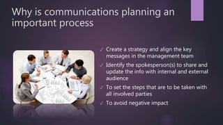 Communications for merger and acquisition | PPTX