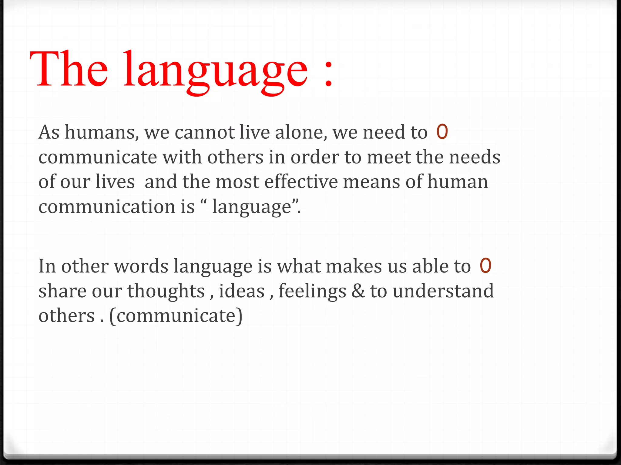 Communication & signs | PPT