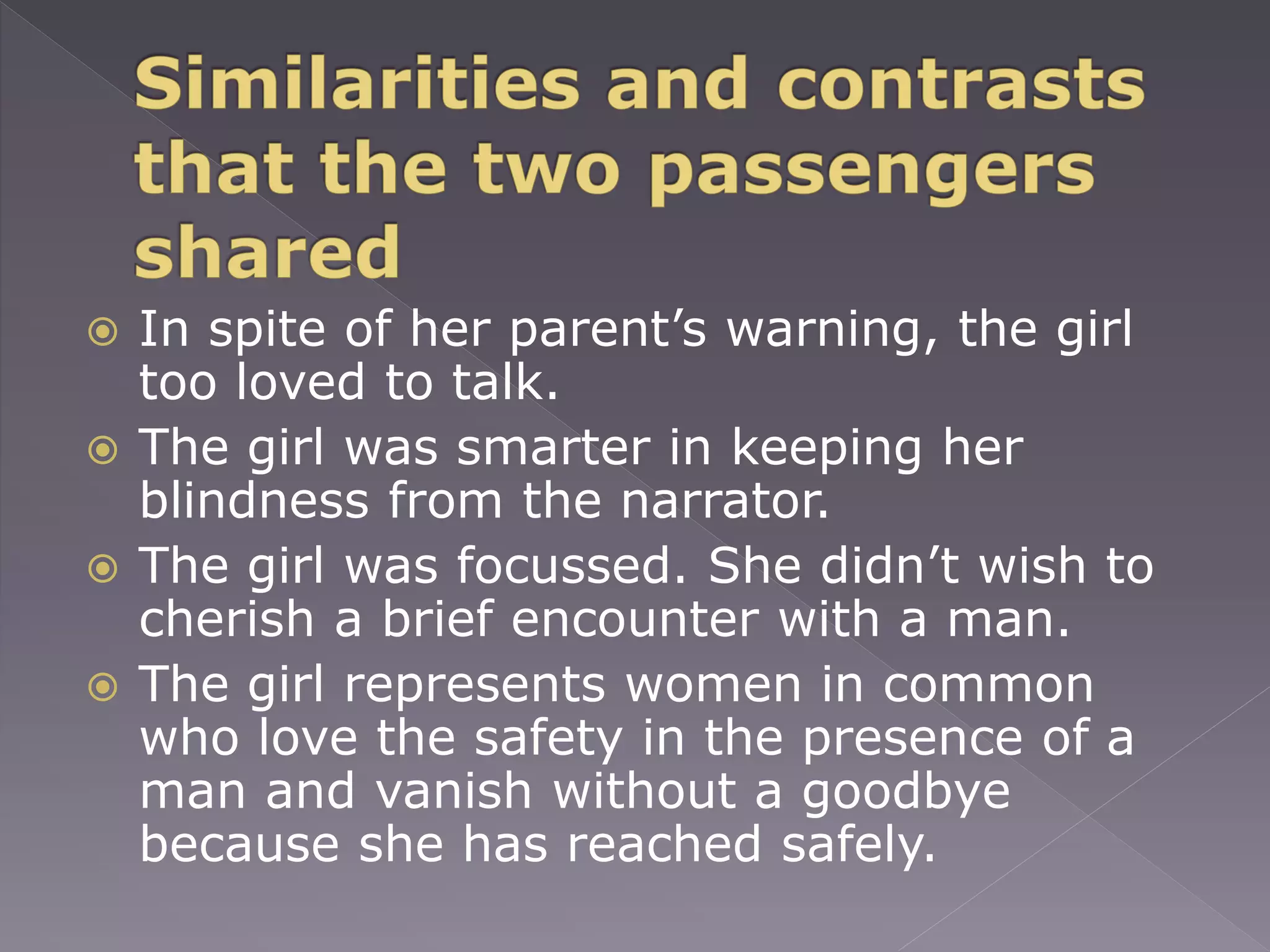 The Eyes Are Not Here | PPTX