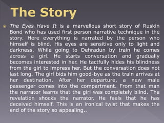 The Eyes Are Not Here | PPTX