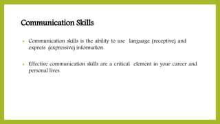 Communication skill | PPTX