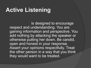 Communication skills PowerPoint presentation | PPTX