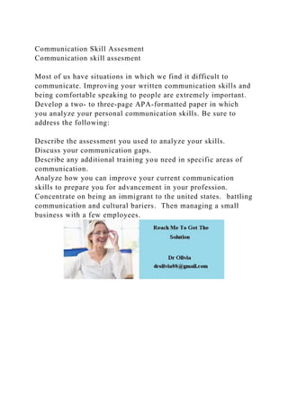 Communication Skill AssesmentCommunication skill assesmentMost.docx
